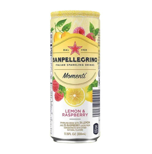San Pellegrino Momenti Lemon & Raspberry (24-330 mL) – Divico.Shop