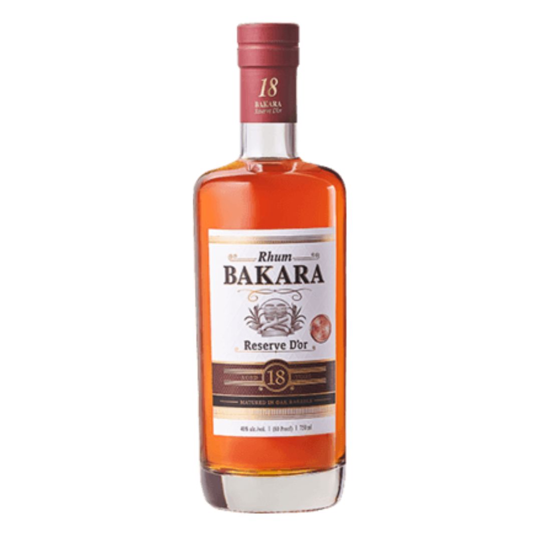 RHUM BAKARA RESERVE D'OR 18 YEARS/750ML – Divico.Shop